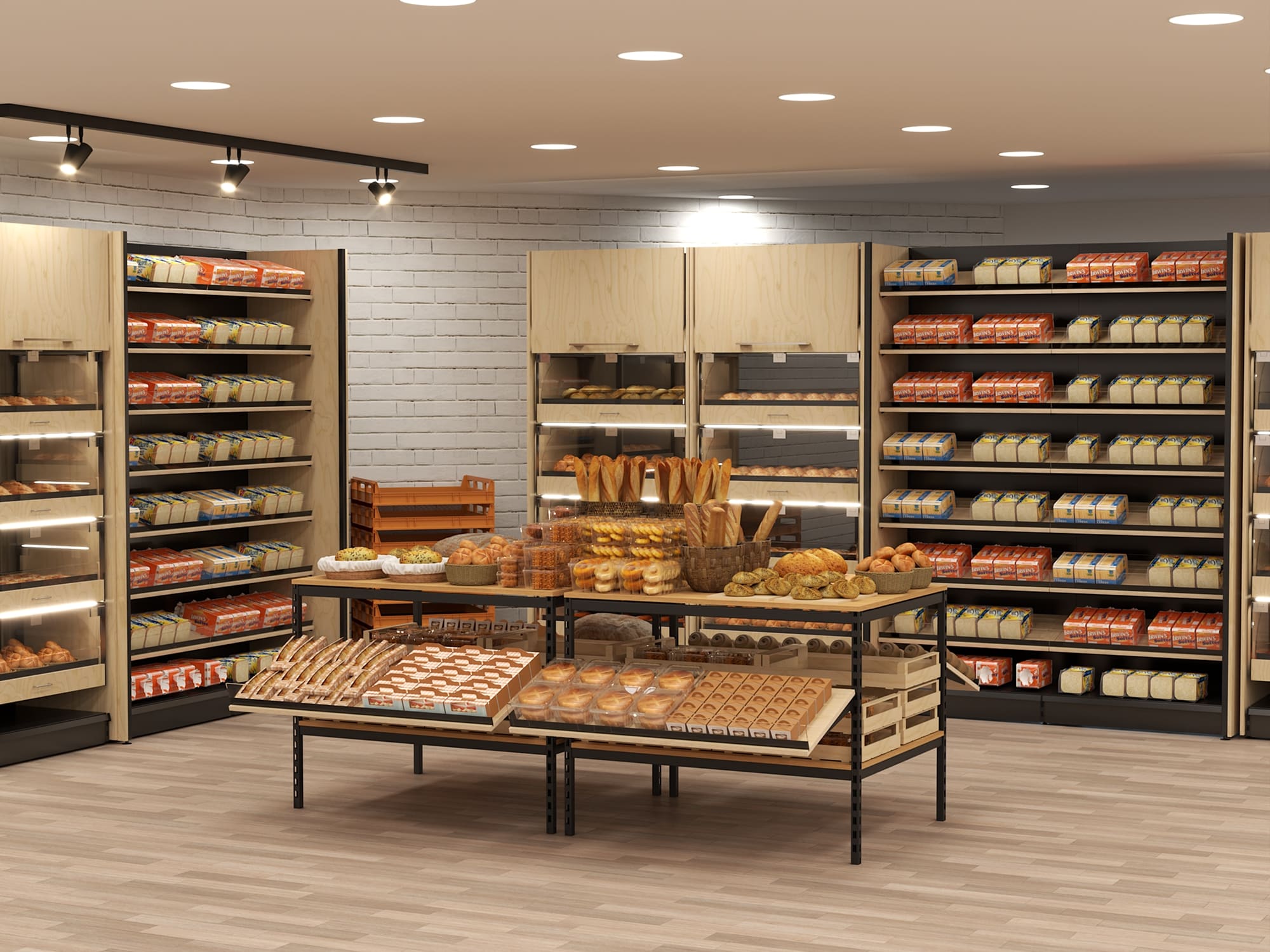 Bakery Display Shelves - ADP Retail Systems